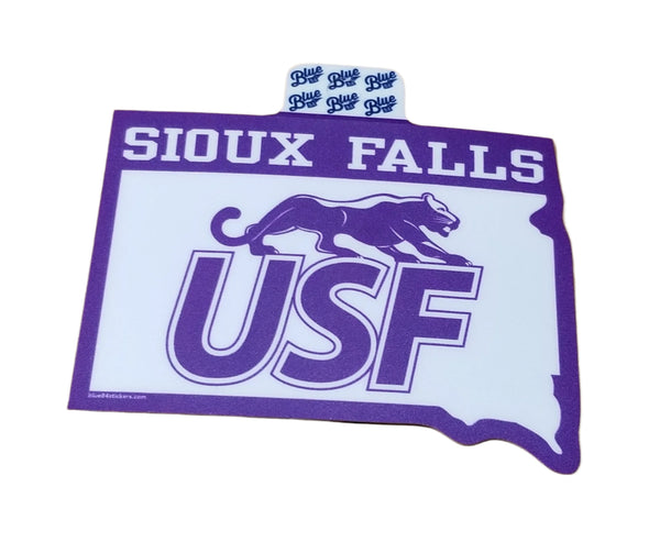 Blue 84 State Sticker – Cougar Central