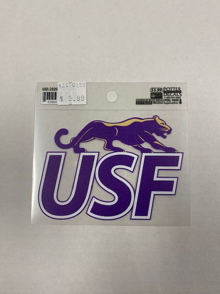 Potter Decals Small USF Logo – Cougar Central